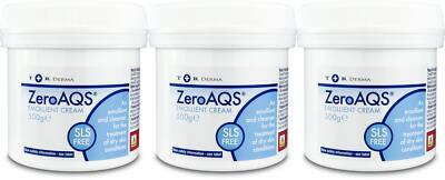 Zeroaqs Emollient Cream 500g l Eczema Relief l Skin Hydration X 3 | eBay