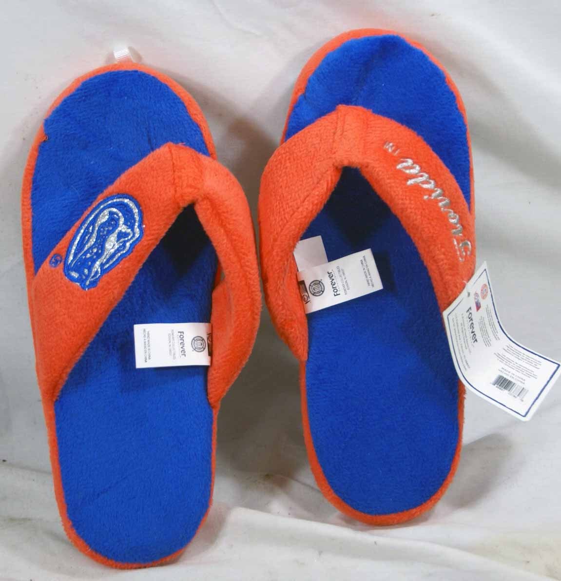 **NEW** Ladies UF Florida Gator Flip Flop Slippers - Sz S | eBay