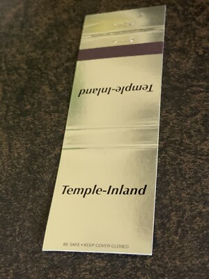 Vintage Texas Matchbook: “Temple Inland” Austin, TX | eBay