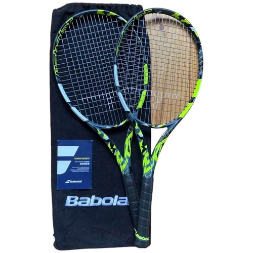 Babolat Pure Aero Tennis Rackets Set of 2 4 1/4 Used | eBay