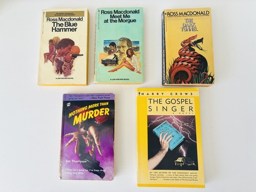 5 BOOK LOT Harry Crews: Gospel Singer [1 Jim Thompson + 3 Ross ...