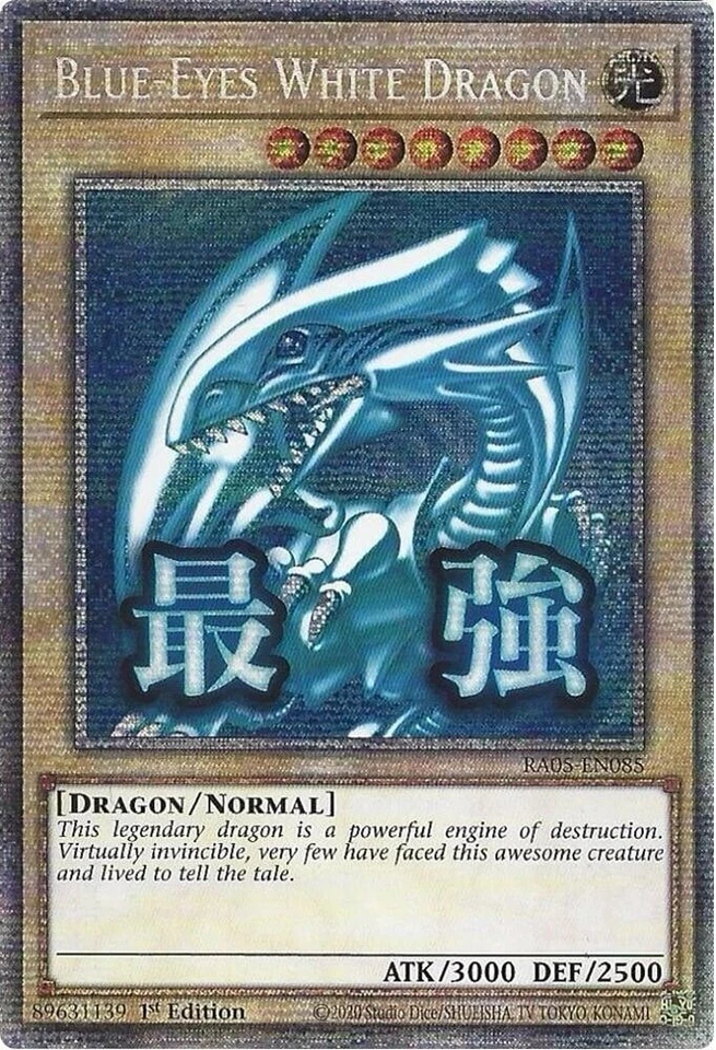 Blue-Eyes White Dragon RA05-EN085 Rarity Collection 5 for sale | eBay