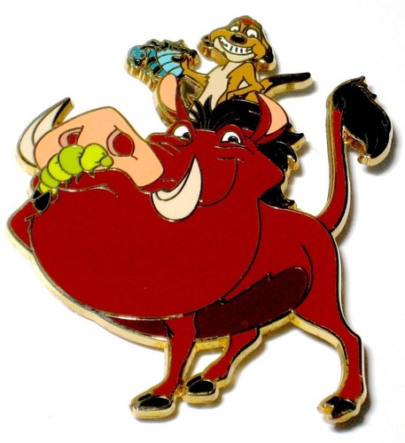 LE Disney Pin Lion King Sidekicks Timon & Pumbaa RARE NEW Tastes like ...
