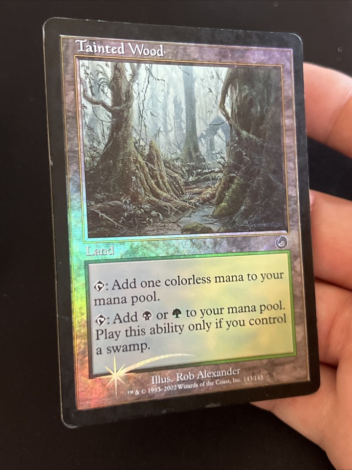 1x Foil Tainted Wood (143) Torment HP MTG Magic the Gathering x1 MKE | eBay