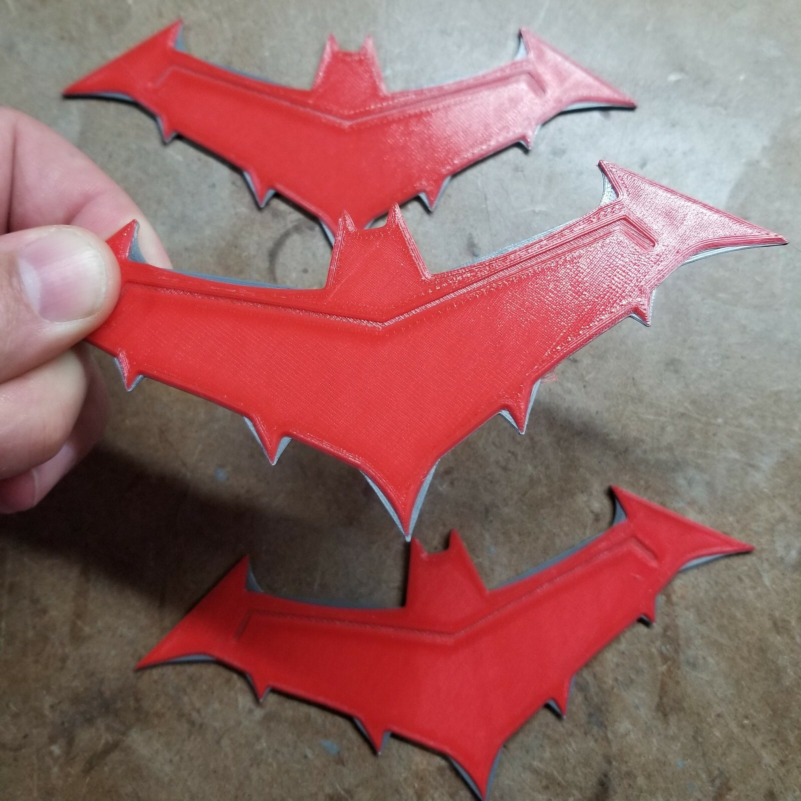 Red Hood Batarang Batman (3d printed) | eBay