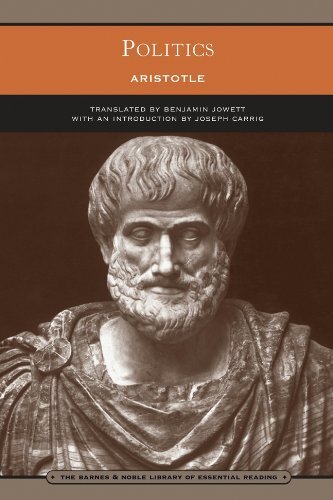 POLITICS (BARNES & NOBLE LIBRARY OF ESSENTIAL READING) By Aristotle ...