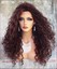LACE FRONT LONG CURLY STYLE WIG COLOR FS4.30 GORGEOUS SEXY STYLE US ...
