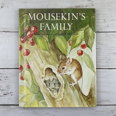 Mousekin's Family Edna Miller Vintage Hardcover Illustrated Nature ...