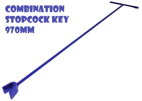 COMBINATION STOP COCK KEY 970MM STOPCOCKS TURNING WATER SUPPLY 1/2 3/4 ...