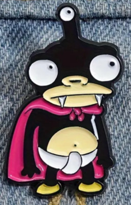 NIBBLER Futurama enamel pin - lapel brooch cartoon - FREE SHIPPING | eBay