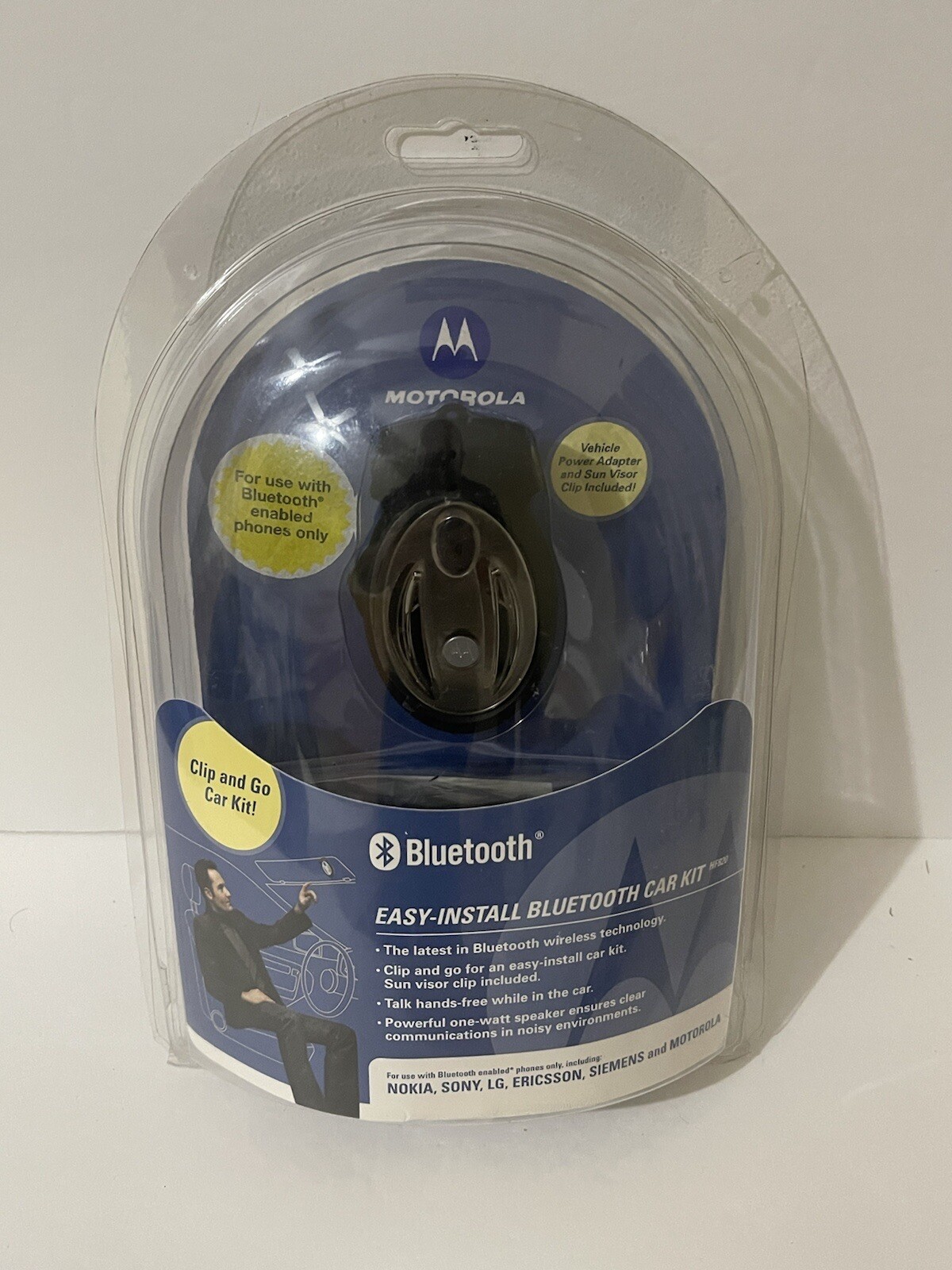Motorola Easy Install Bluetooth Car Kit HF820 | eBay