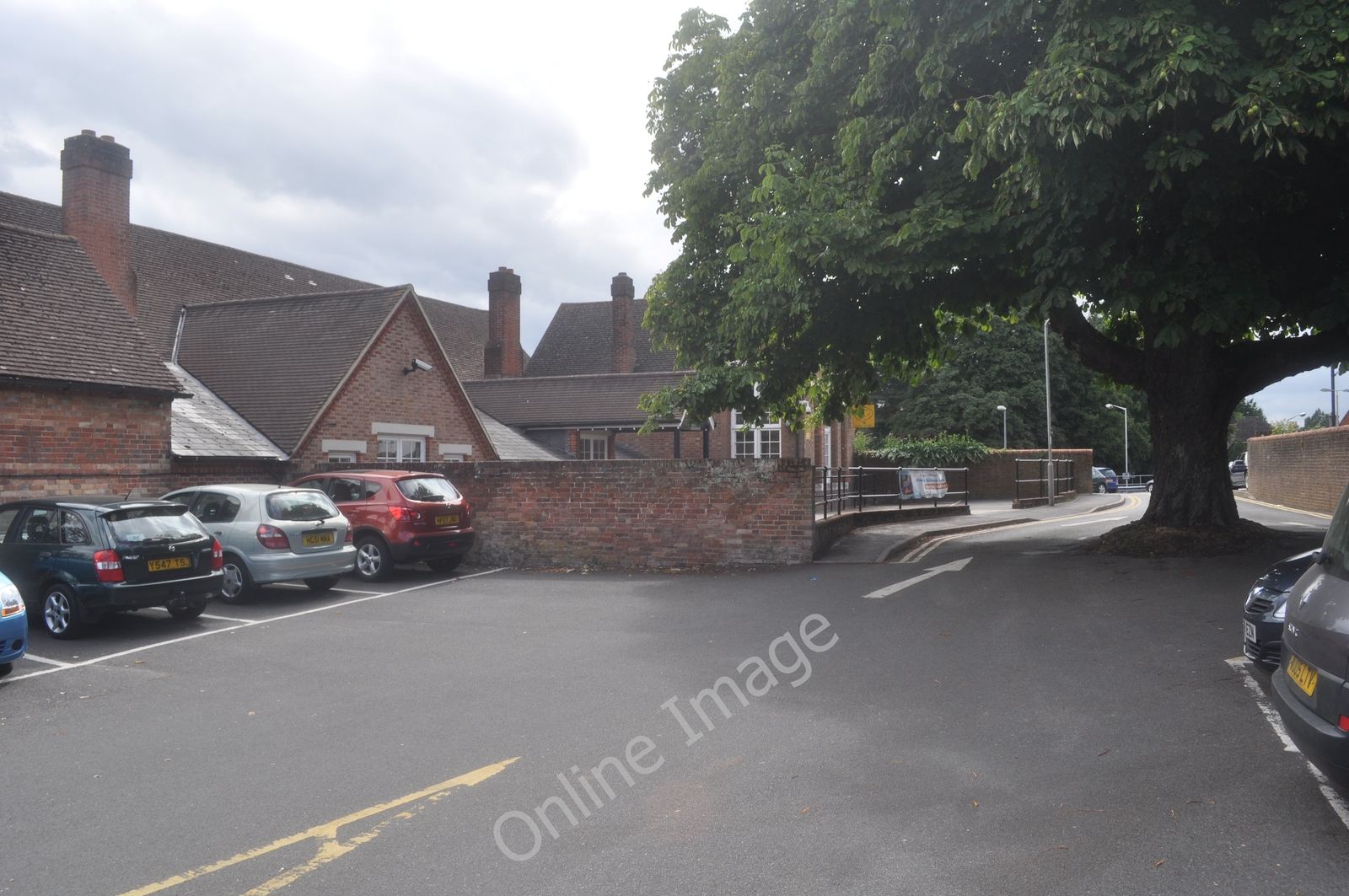 Photo 12x8 Wimborne Minster : King's Street Car Park A car park in King ...