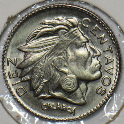 Colombia 1959 10 Centavos Eagle animal 196089 combine shipping | eBay