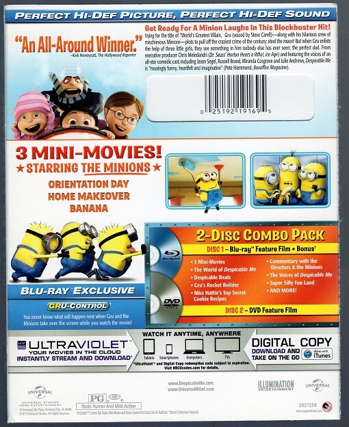 Despicable Me 2009 R1 Slim Dvd Cover Dvdcovercom