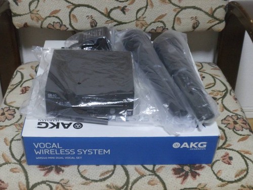 Akg Arcade Game Wms40 Pro Mini2 Vocal Set Dual Wireless Microphone Sr40 ...