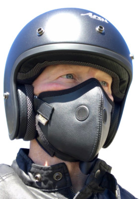 Leather Motorcycle Face Mask, Face Mask, Biker Face Mask | eBay UK