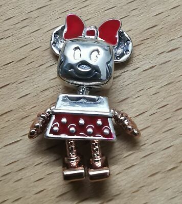Authentic Pandora 789090C01 Disney Minnie Mouse Robot C harm S925 ALE ...