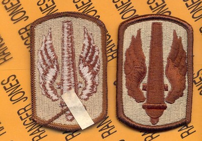 US ARMY 18th Field Artillery Fires Brigade FA Desert DCU uniform patch ...