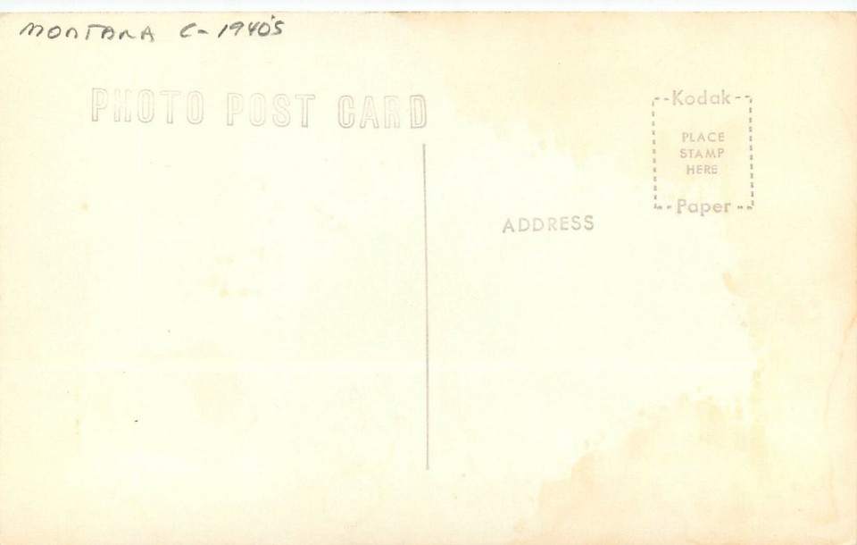 Postcard RPPC Montana Helena Lost Cabin Frontier town 1940s 23-7053 | eBay
