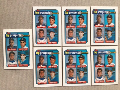 (7) 1992 Topps Baseball Pat Mahomes Rookie Cards #676 | eBay