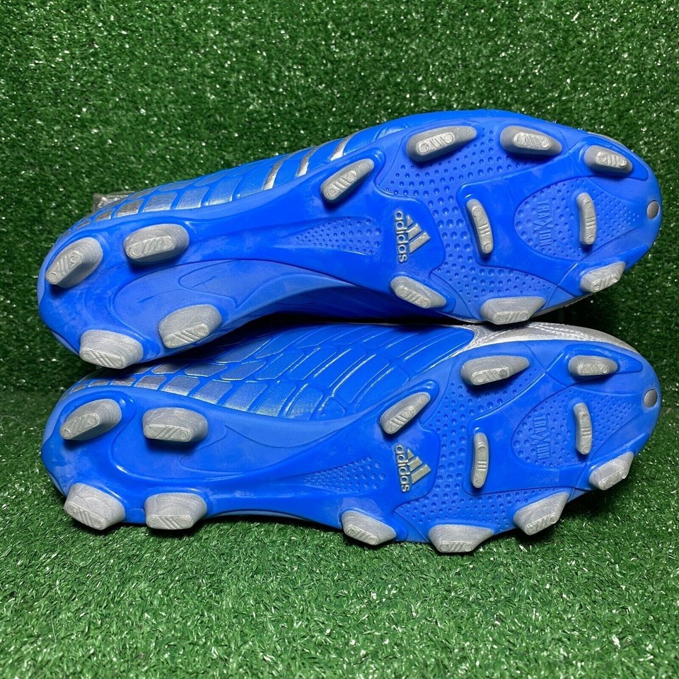 NEW RARE 2004 Adidas F50 Spider Blue Silver FG 7.5 US Predator Total 90 ...