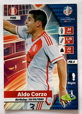COPA AMERICA USA 2024 Card EF #044 ALDO CORZO Peru Soccer Team | eBay