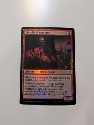 MTG - Bloodboil Sorcerer (Foil) - Baldur's Gate NM/M Condition | eBay