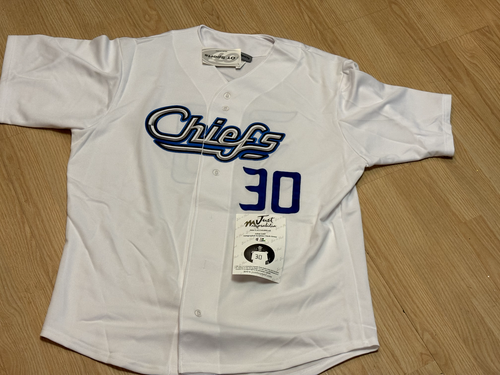 NEW TAGS Adam Lind Syracuse Chiefs Autographed XL Jersey Just ...