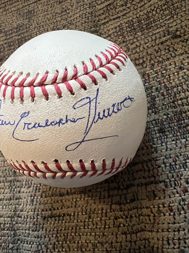 Drew Gilbert FULL NAME signed ROMLB Baseball New York Mets Rare ...