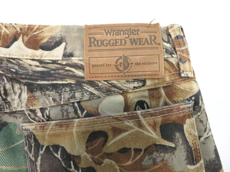 Wrangler Rugged Wear Camouflage Hunting Pants Mens 33x30.5" Advantage ...