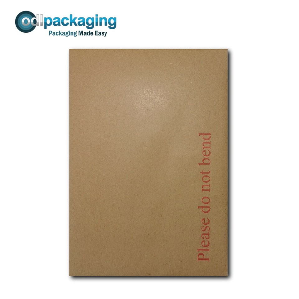 Hard Board Backed Envelopes Please Do Not Bend Manilla Brown Strong ...