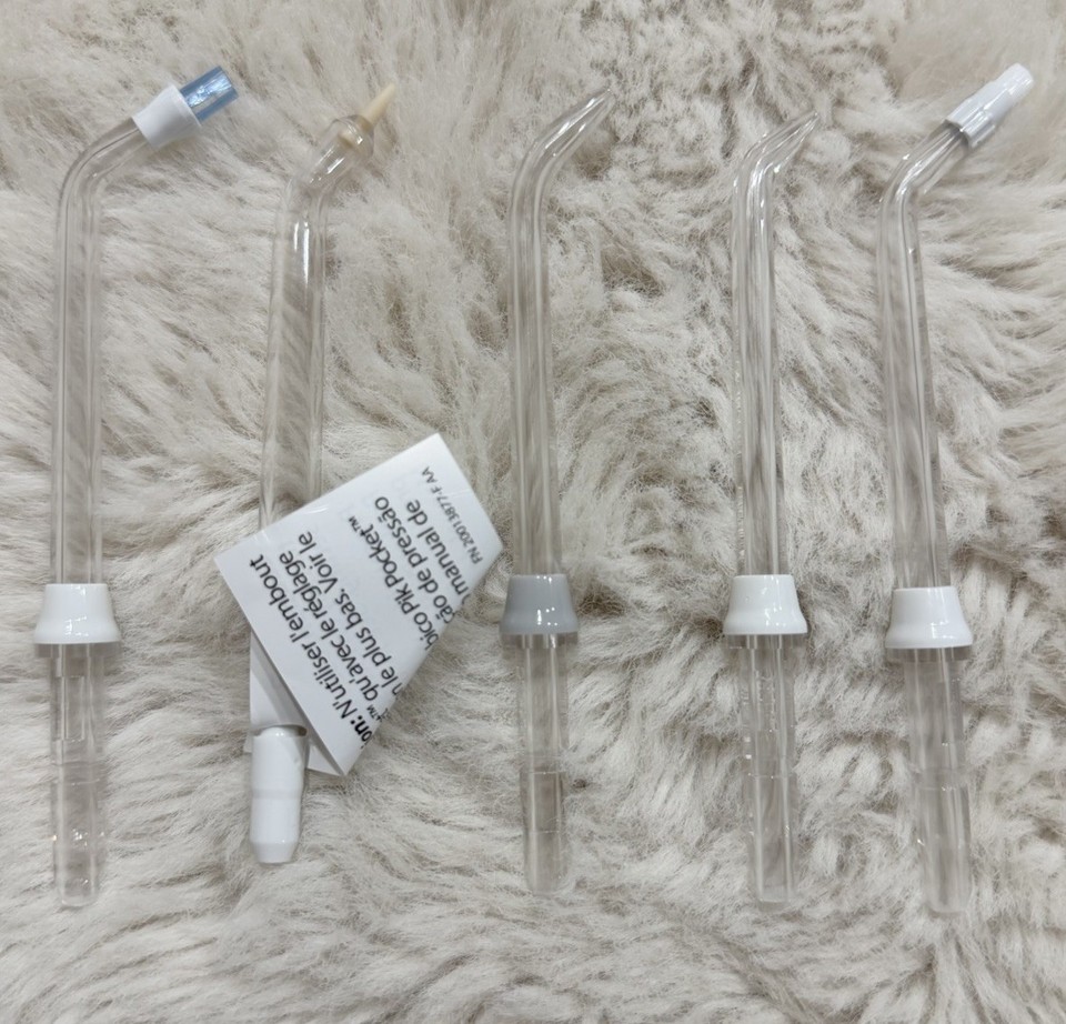 WaterPik Water Flosser REPLACEMENT Tips Plaque Seeker Jet Pik Pocket ...