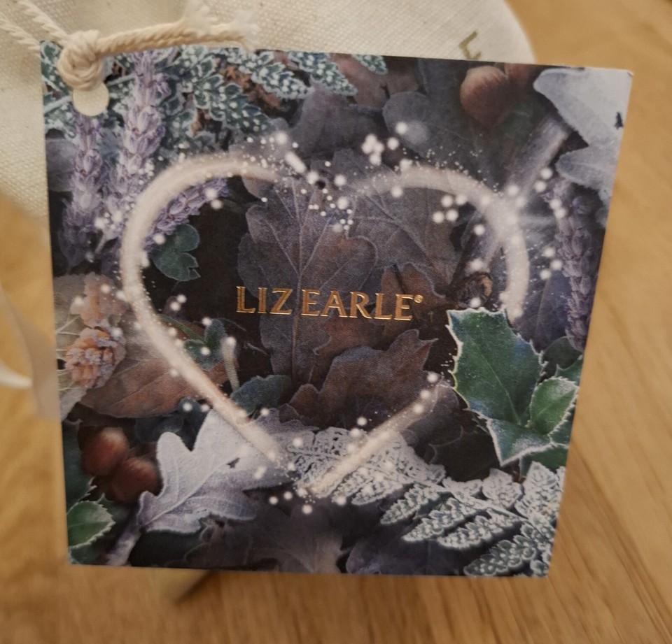 Liz Earle Rose & Ginger Botanical Candle 75g Brand New & Boxed With ...