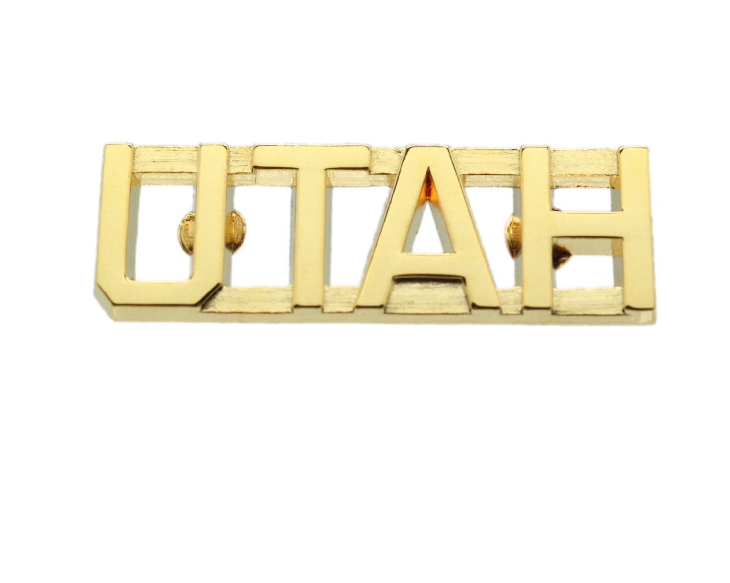 Utah Gold Uniform Lapel Pin Bar | eBay