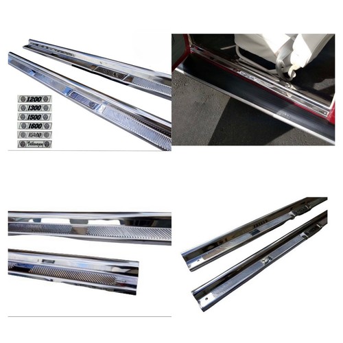 VW BEETLE VOLKSWAGEN Step Plates Door Sill Stainless Scuff LH RH Pair ...