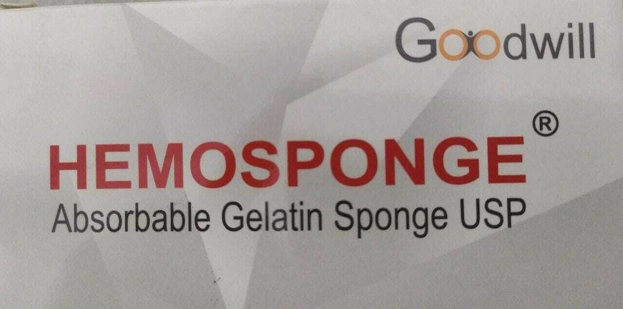 Absorbable STERILE Haemostatic Gelatin Sponge 80mm Gelfoam ...