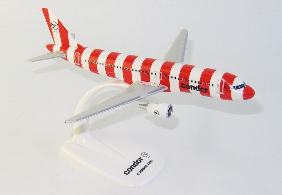 PPC Condor Airbus A320-200 Passion Stripe Color Desk Top Model 1/200 AV ...
