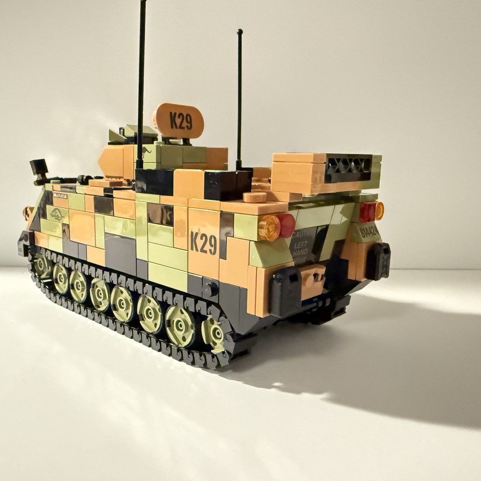 Brickmania Custom Lego ANZAC Bundle M113 and NZSAS Modern AU APC Tank ...
