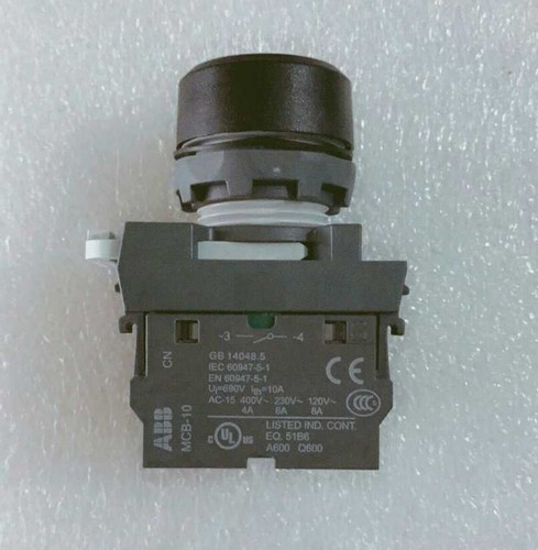 ABB push button switch MP1-41G-10 / MP1-11G + MCBH-00 + MCB-10 | eBay