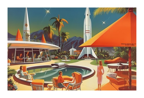 1960s Atomic Age Art Print aq5 | eBay