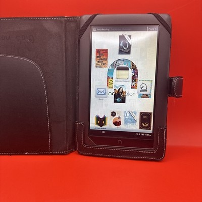 Barnes & Noble NOOK Color BNRV200 7in WiFi Tablet eBook eReader Bundle ...