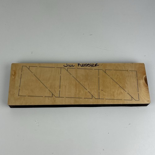 AccuQuilt Studio Fabric Cutting Die 50163 Half Square 3” Finished 12 X ...