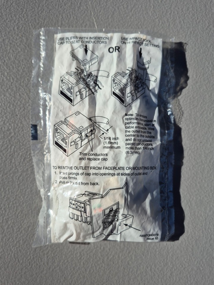 CommScope Systimax MPS100E PowerSUM M Modular Jack RJ45 Cat5e 108232737 ...