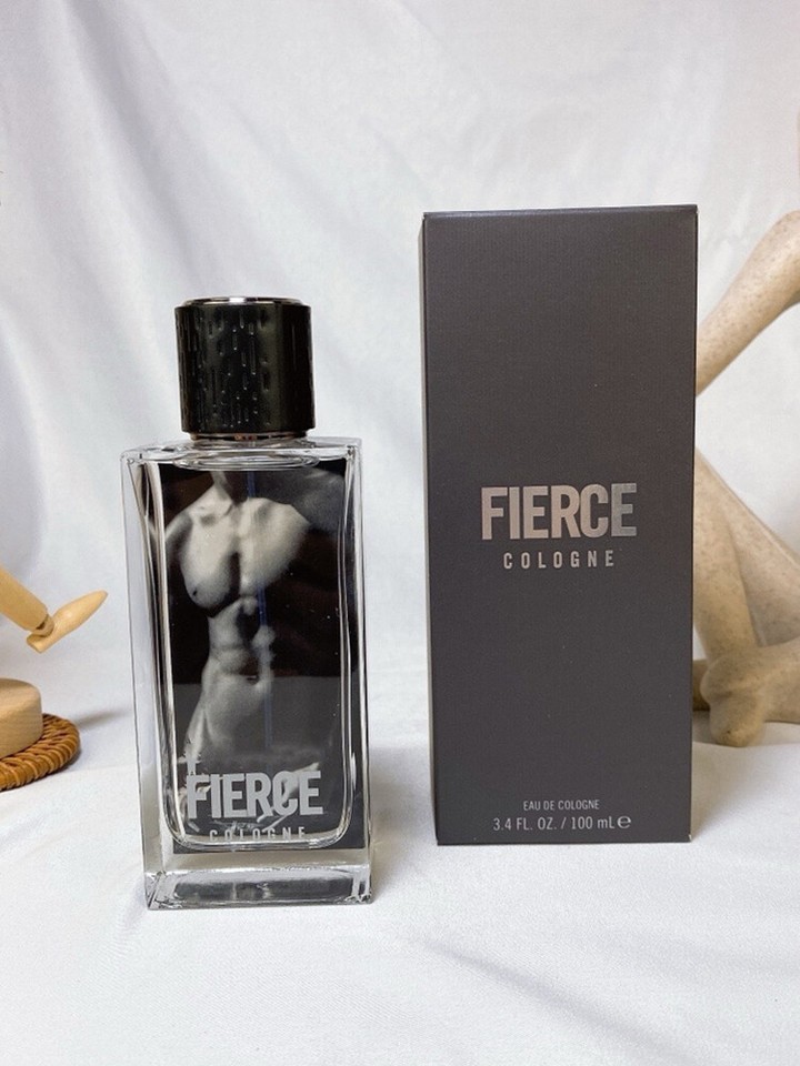 2PCS Fierce By Abercrombie & Fitch 3.4oz/100ml Men's Eau De Cologne ...