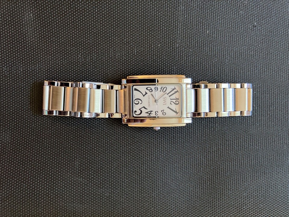 SWI / Swiss Watch International LOCARNO-BS124 Swiss Movement Tank Style ...