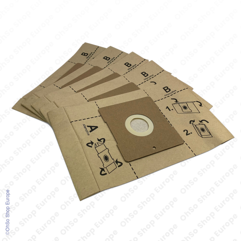 10 x DAEWOO Vacuum Cleaner Bags VCB005 Type - Fortis RC105, RC107 ...