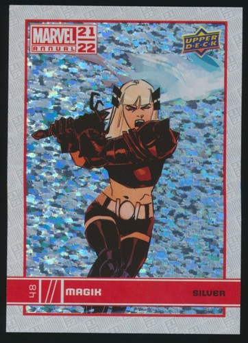 #48 MAGIK 2021-22 2022 Upper Deck Marvel Annual SILVER SPARKLE X-MEN | eBay