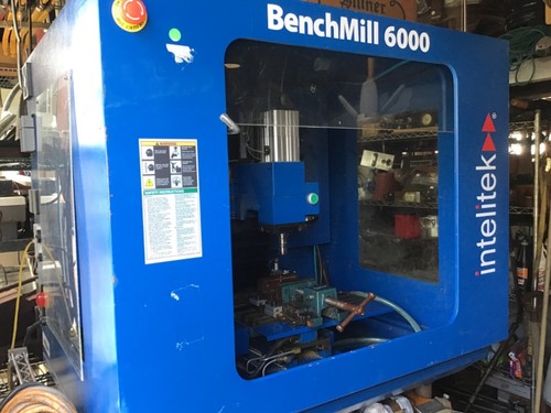 Intelitek bench mill 6000 CNC 115 volt clean used Houston Austin ...