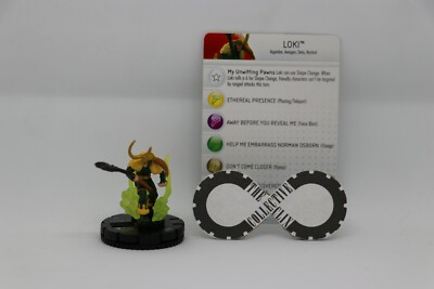 Heroclix - Loki 042 - Chaos War - Super Rare W/ Card | eBay