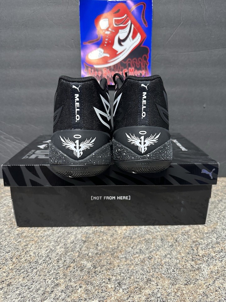 Size 10.5 Puma MB.02 "Oreo" Lamelo Ball Mens Basketball Sneakers 379420 ...
